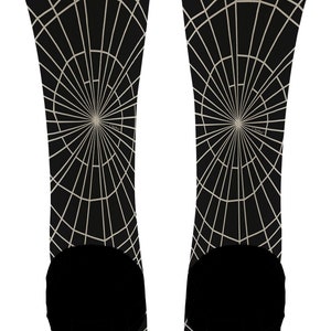 Spider Halloween Accessories Spider Web Socks Holiday Socks Halloween ...