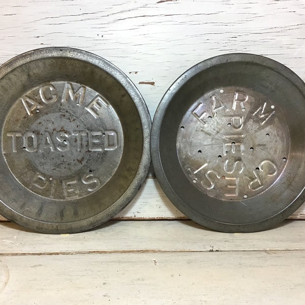 Vintage Pie Pan - Etsy