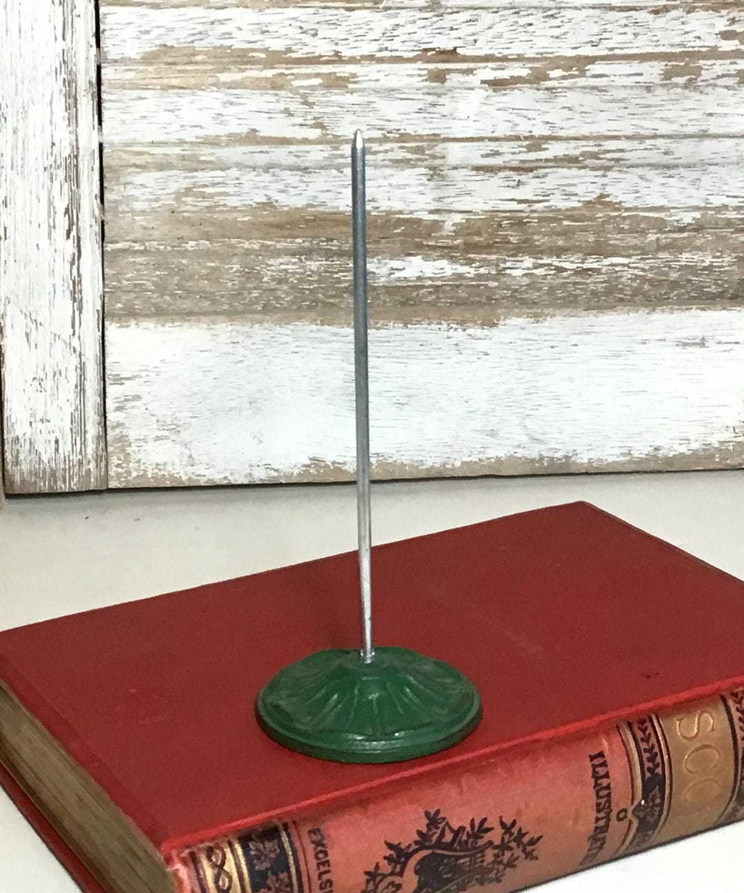 Vintage Metal Office Spindle Receipt Spike - Etsy