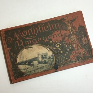 Vintage German Photo Book Mannheim Und Umgegend - Etsy