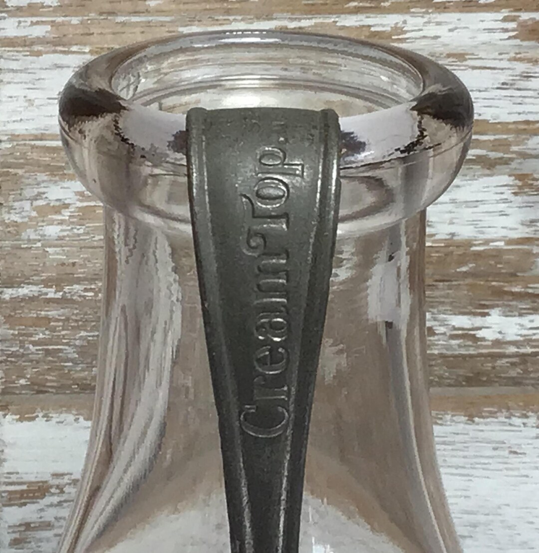 Vintage Cream Top Spoon - Farmhouse - 1920's - Dairy Collectible - Etsy