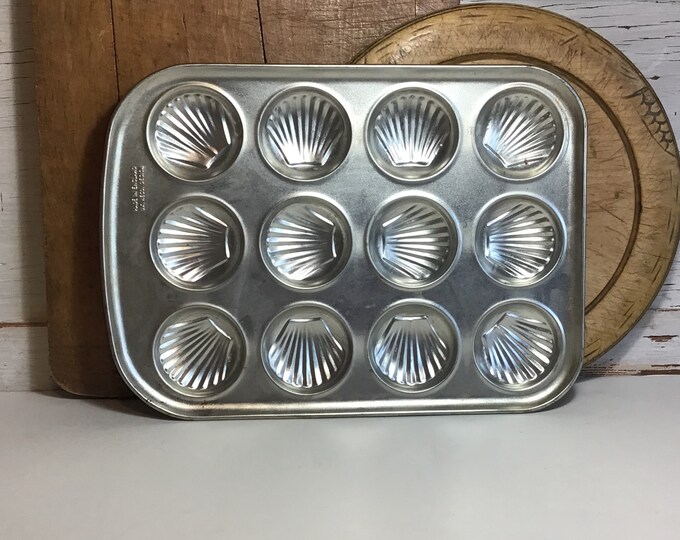 Vintage Comet Mini Muffin Tin Aluminum Mini Muffin, Tart or Cupcake Tin ...