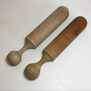 2 Vintage Wood Pestles Mashers Farmhouse Kitchen - Etsy