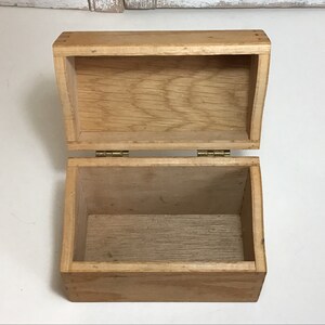 Vintage Wooden Card File Box Dove Tail Carver Wood Products - Etsy