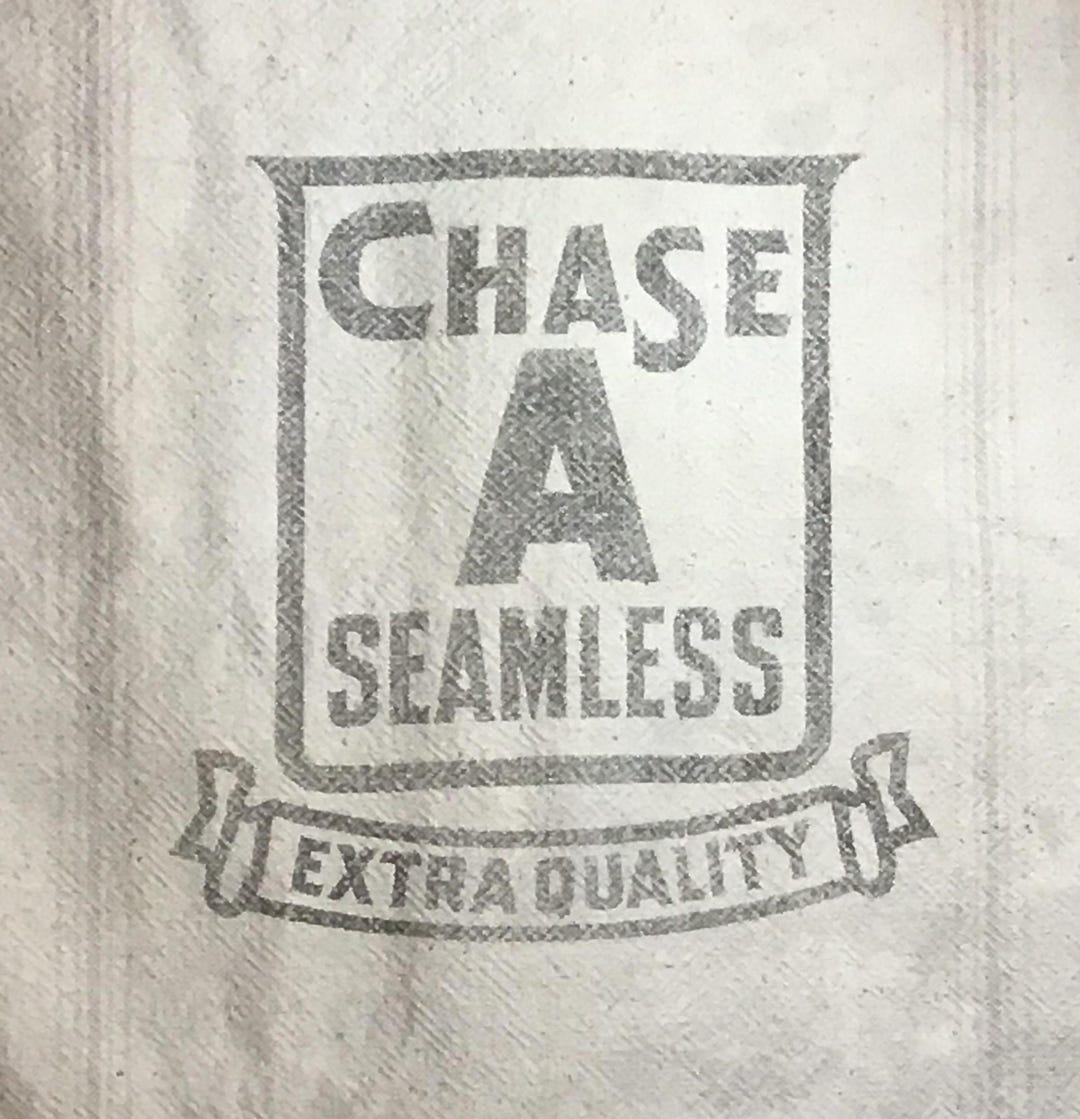 Vintage Grain Sack Chase A Seamless Stripe - Etsy