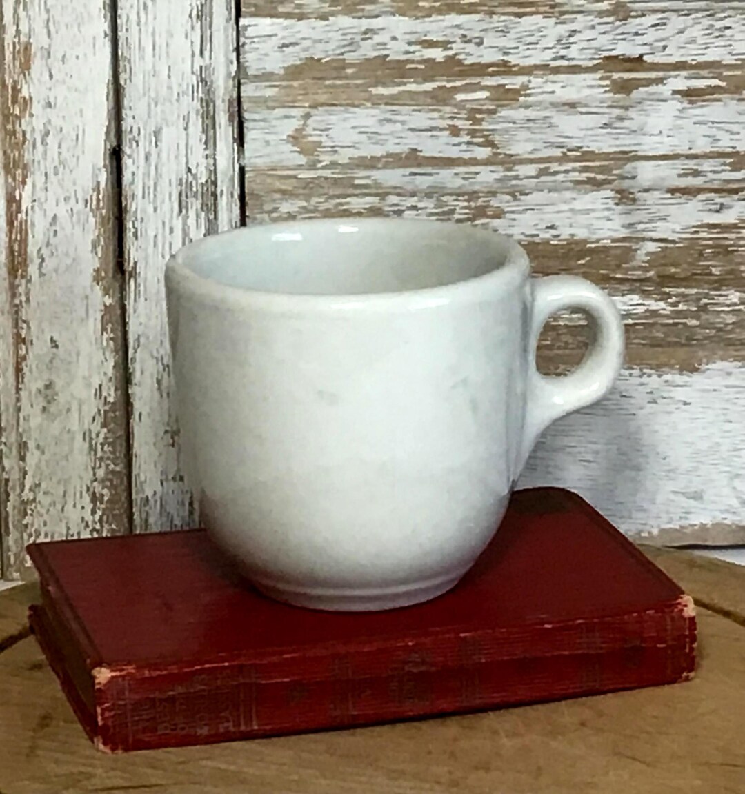 RESERVED Vintage Chunky Tepco Ironstone Mug - Diner Coffee Cup ...