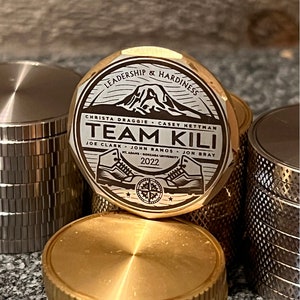 CUSTOM Double-sided, Heavy 20 Gram Laser Engraved Challenge Coins/ball ...