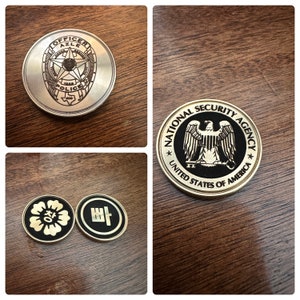 CUSTOM Double-sided, Heavy 20 Gram Laser Engraved Challenge Coins/ball ...