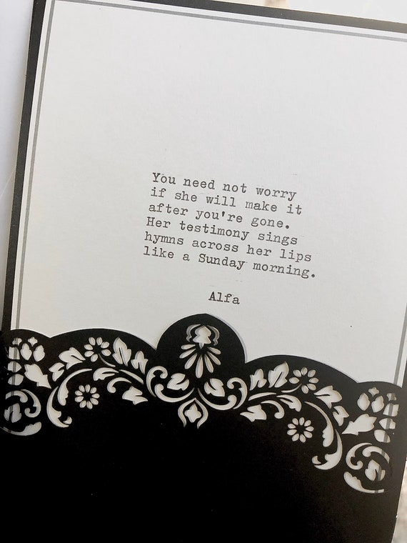 Strength Typed Poem Strong Women Typewriter Poem Quote | Etsy