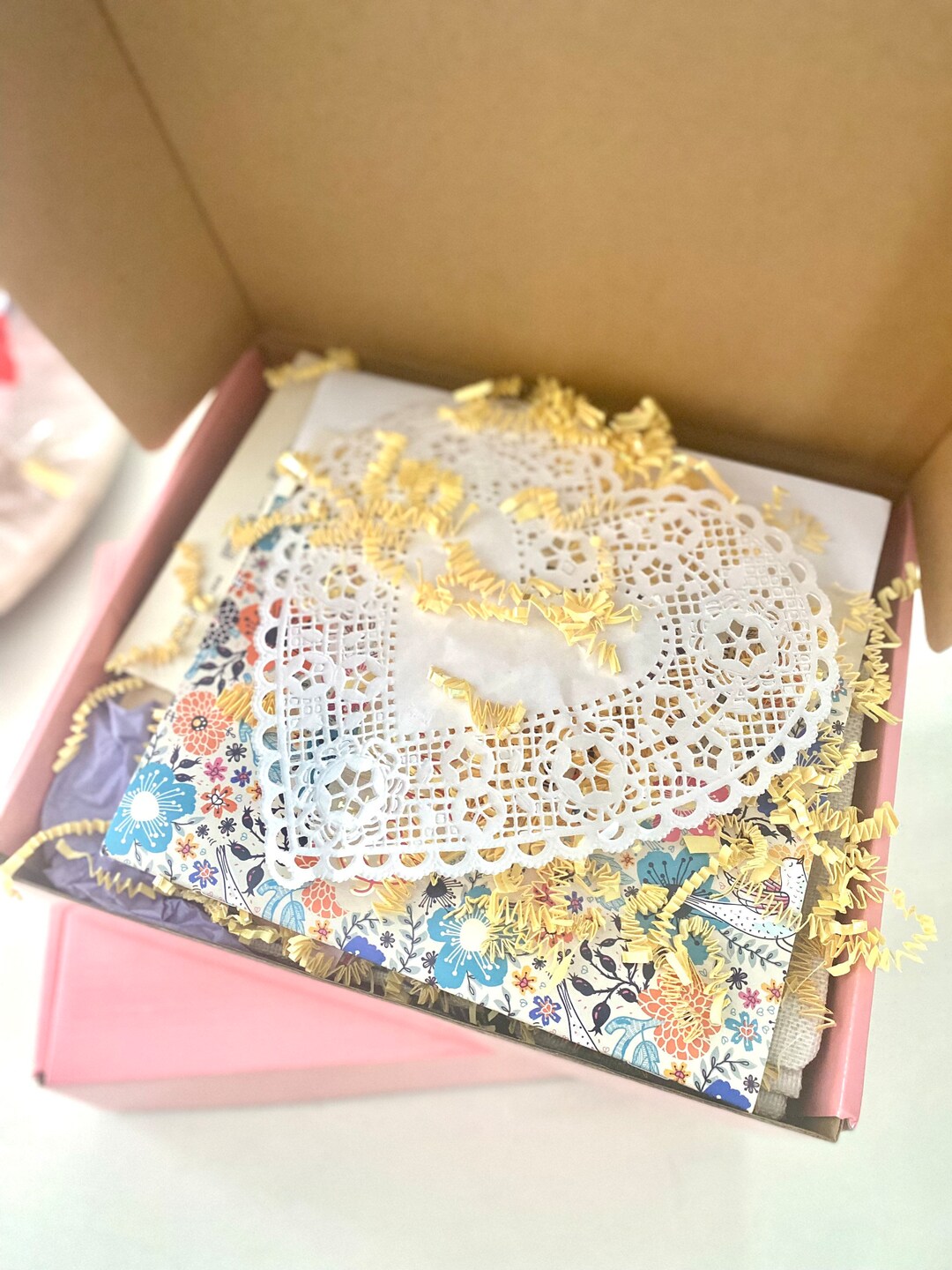 Alfa Pink Poetry Boxsurpriseromantic Giftbuttonsold Papervintagemystery ...