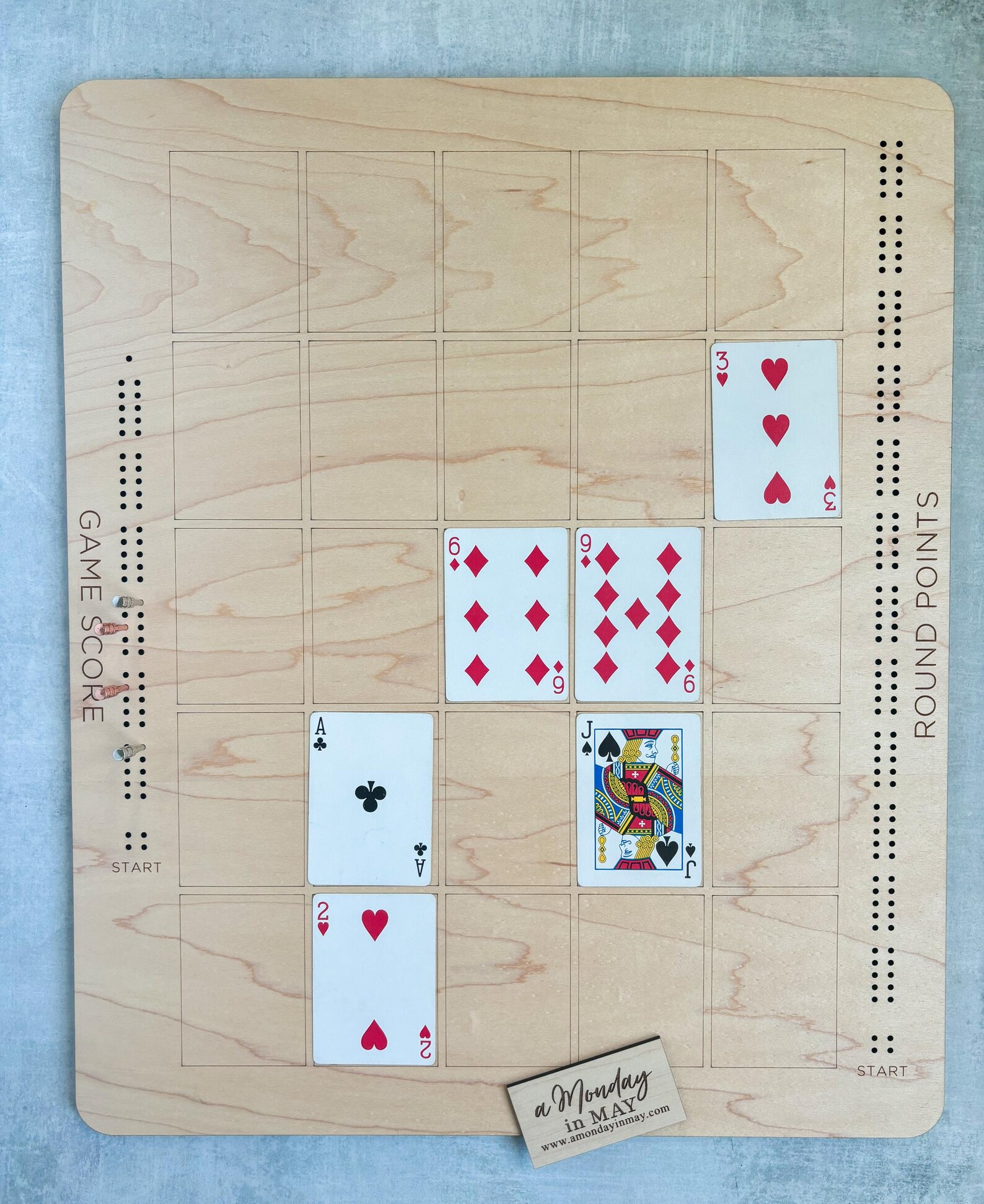 Cross Cribbage Board - Etsy