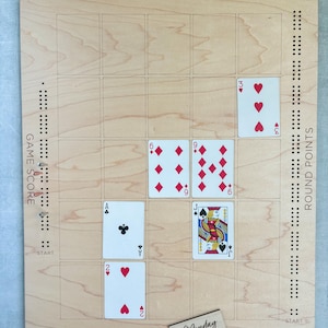 Cross Cribbage Board - Etsy