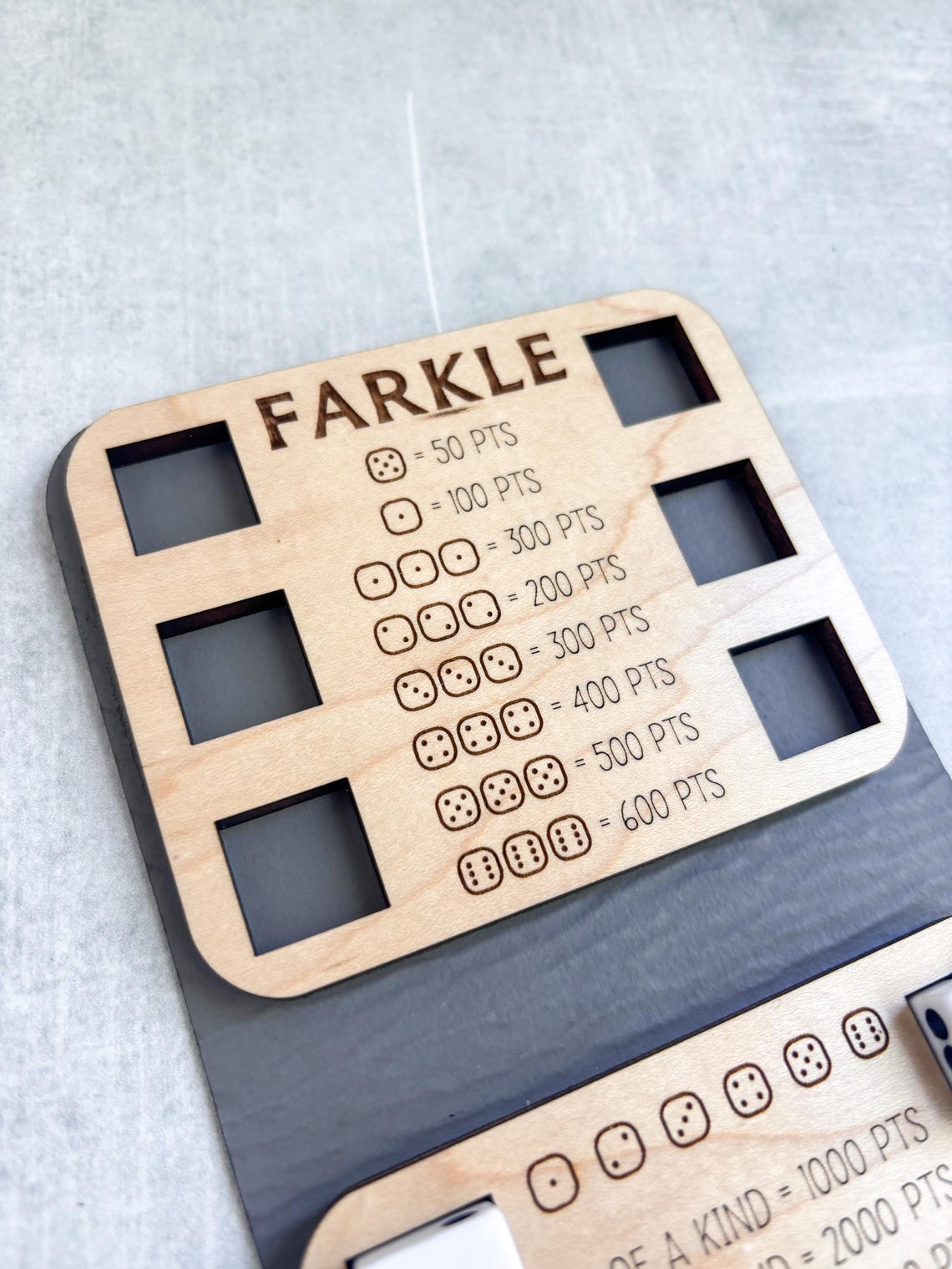 Travel Size Farkle, Mini Farkle, Family Game Night - Etsy