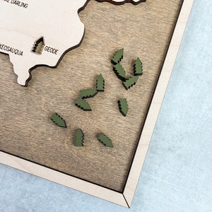 Iowa State Parks Tracker Map: Laser Cut Family Adventure - Etsy
