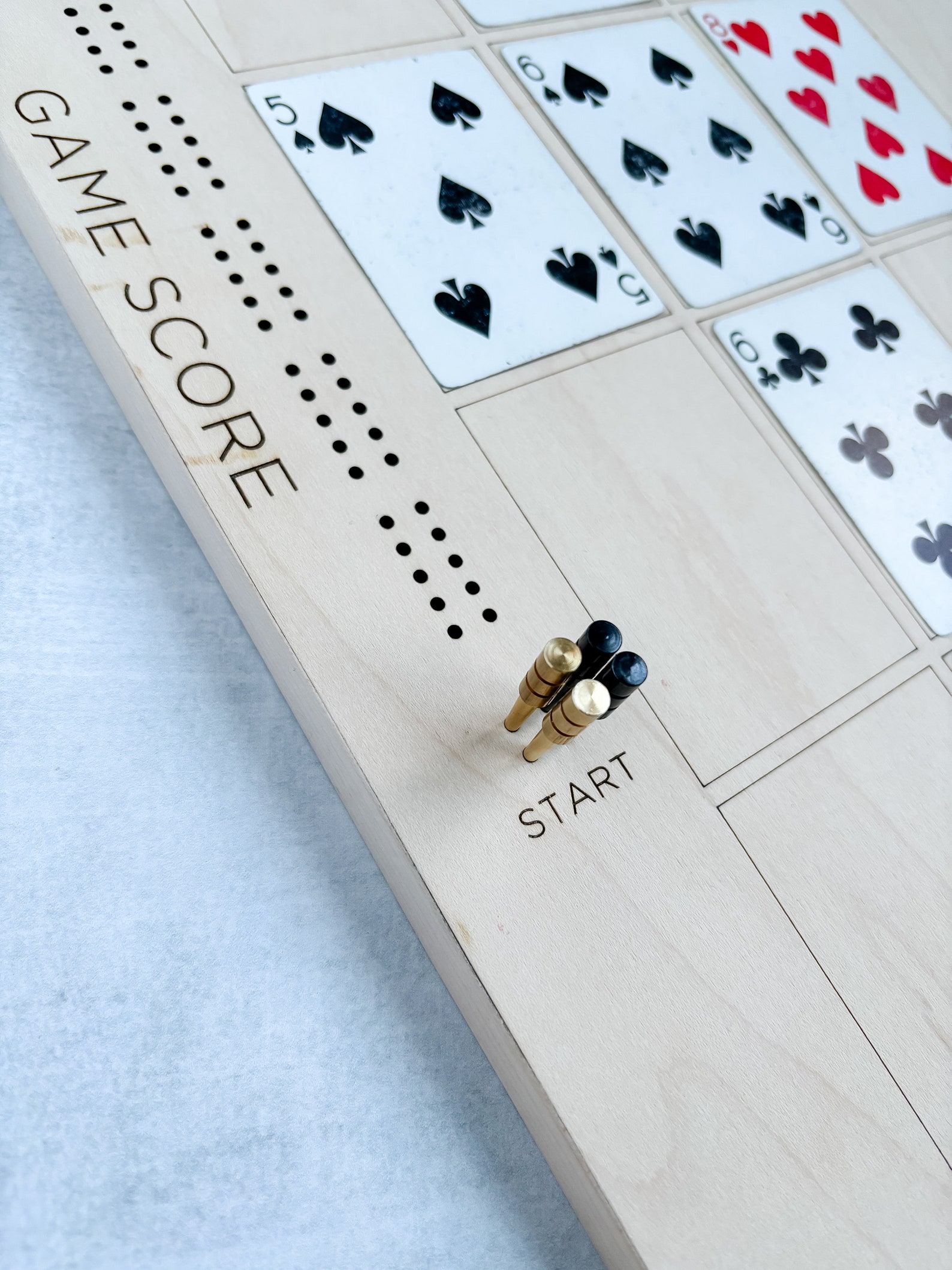 Cross Cribbage Game Board - Etsy