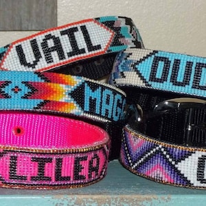 Beaded Dog Collars - Etsy