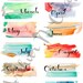 Printable Watercolor Calendar // Perpetual Reusable // Art Print Wall ...