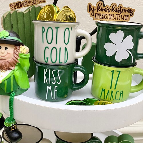 Rae Dunn Inspired St. Patrick Mug - Etsy