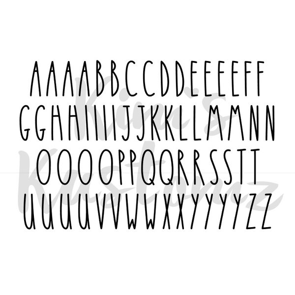 Rae Dunn Decals - Etsy