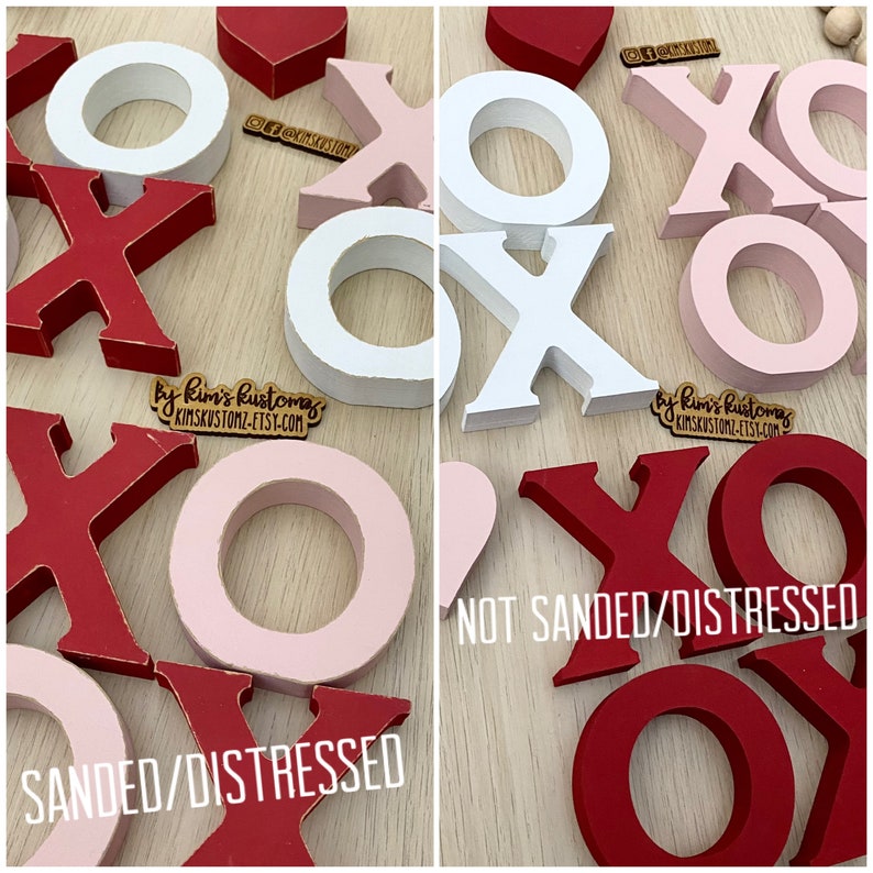 XOXO Letters XOXO Blocks Valentine Decor Valentine Tier - Etsy