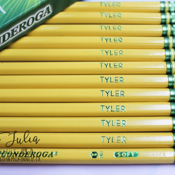Custom Pencils - Etsy