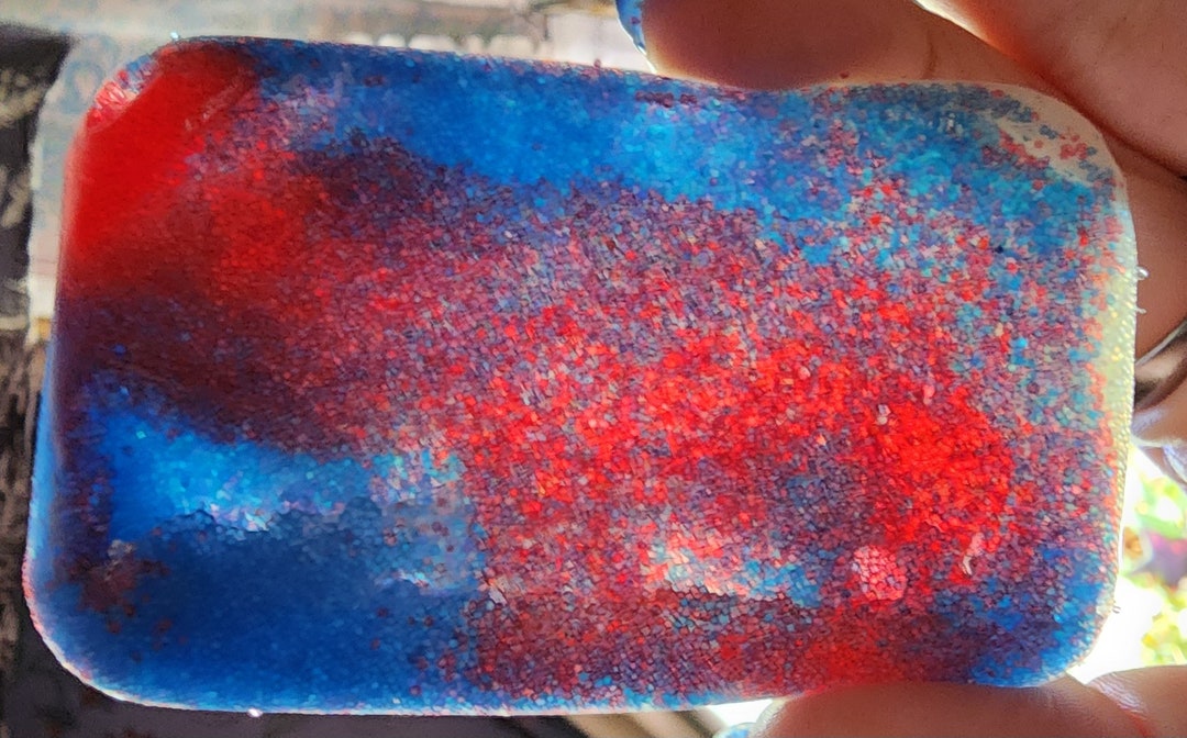 Pick Pad, Red, Clear, and Blue Microbeads, Extra Soft - Etsy