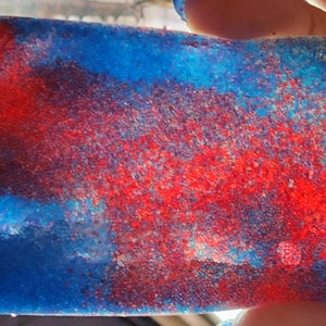 Pick Pad, Red, Clear, and Blue Microbeads, Extra Soft - Etsy