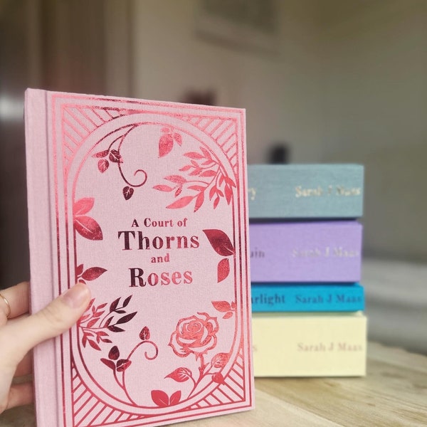 Custom Bound Acotar Book - Etsy