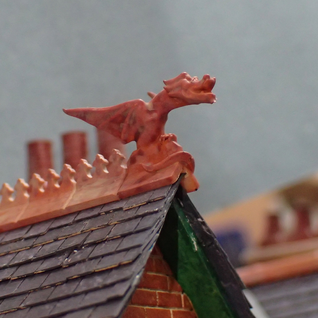 Dragon Roof Finial, 1/48th Scale - Etsy