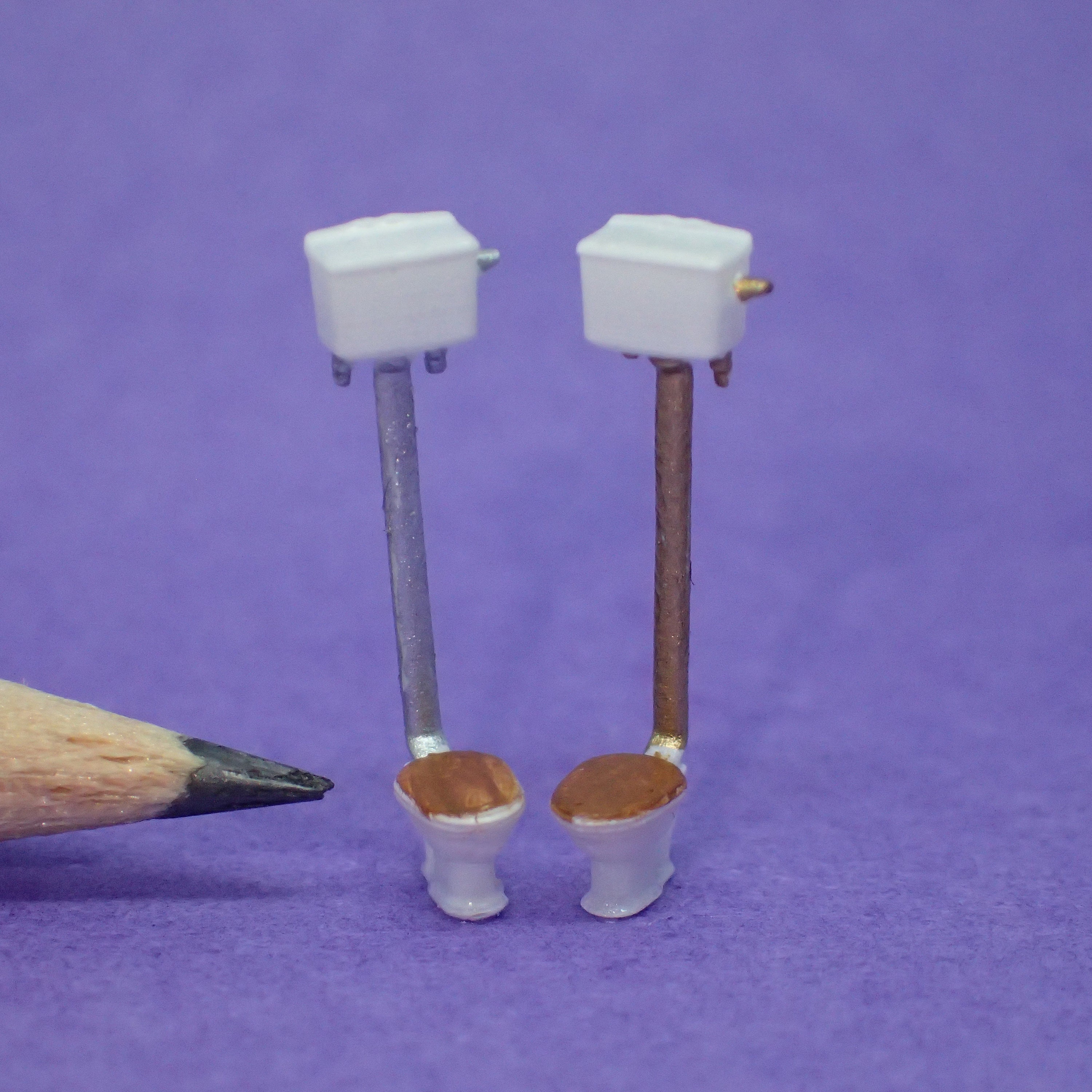 Traditional High Cistern Toilet, 1/144th Scale - Etsy