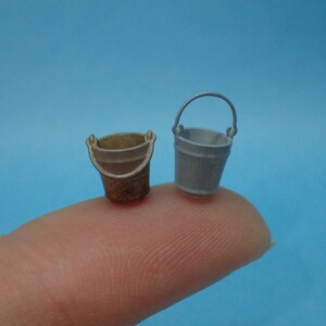 Old 'metal' Bucket, 1/48th Scale - Etsy