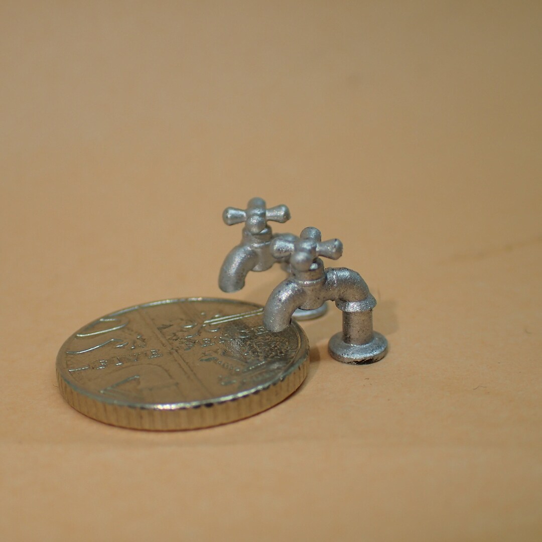 Kitchen Sink Taps/faucet, 1/24th Scale - Etsy