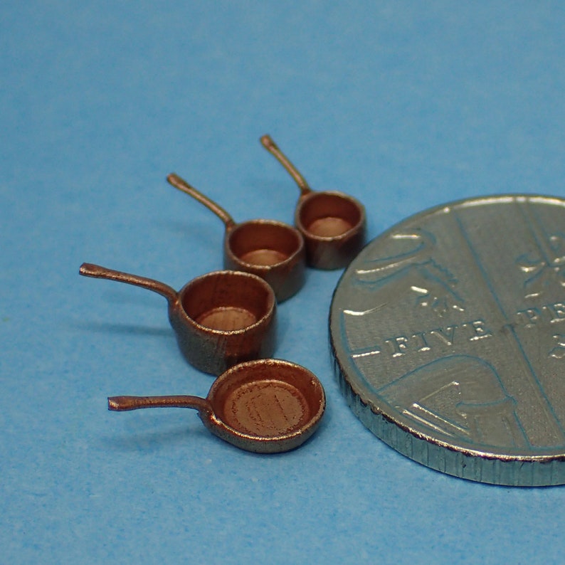 Traditional Pans Set, 1/48th Scale - Etsy