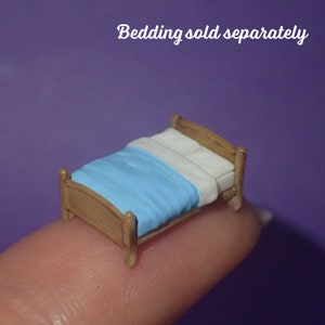 Micro-mini Double Bed Frame, 1/144th Scale - Etsy