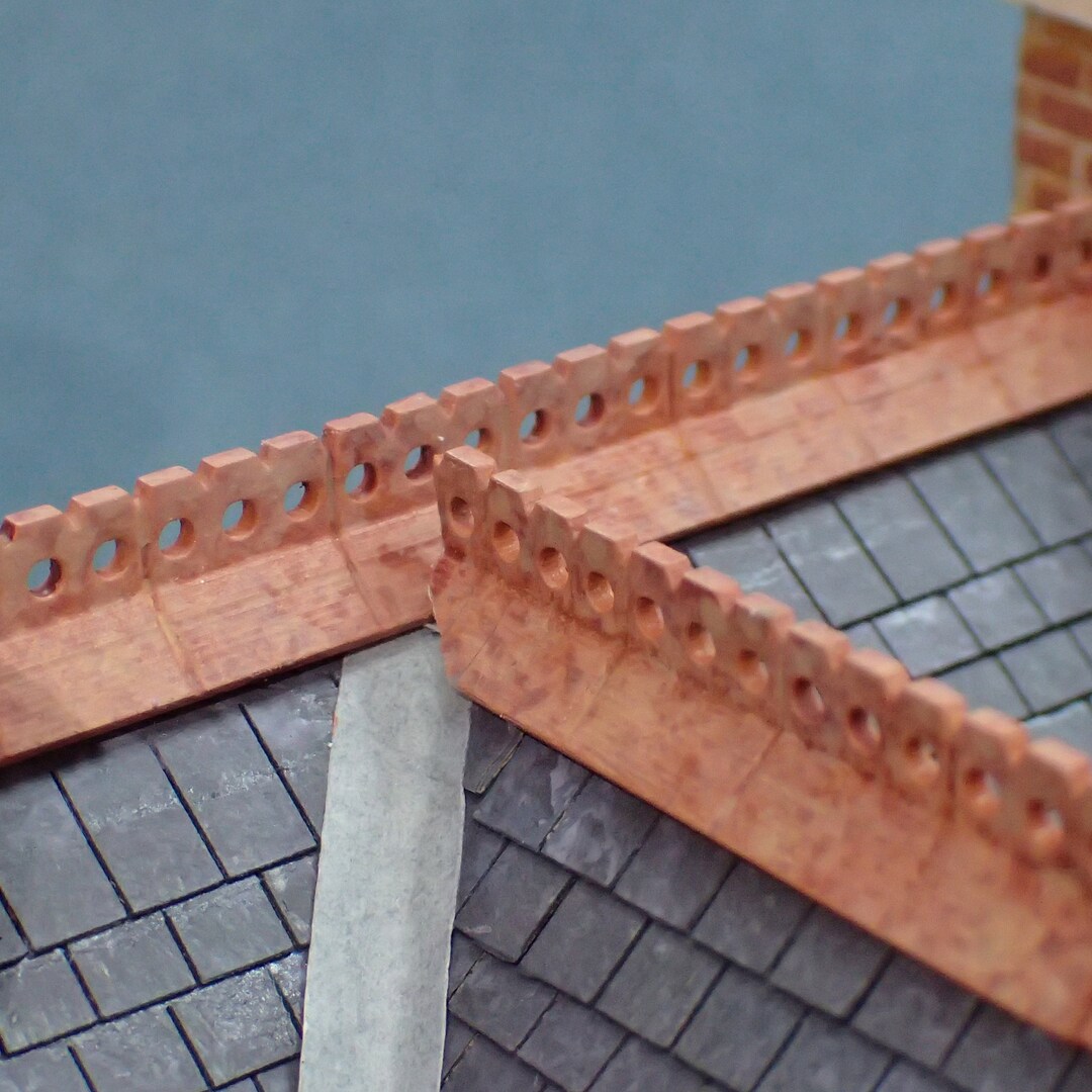 Three Hole Style Roof Ridge Tiles, 1/48th Scale - Etsy