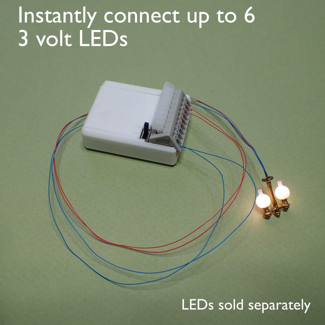 Miniature Lighting (battery Unit) - Etsy