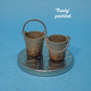 Old 'metal' Bucket, 1/48th Scale - Etsy