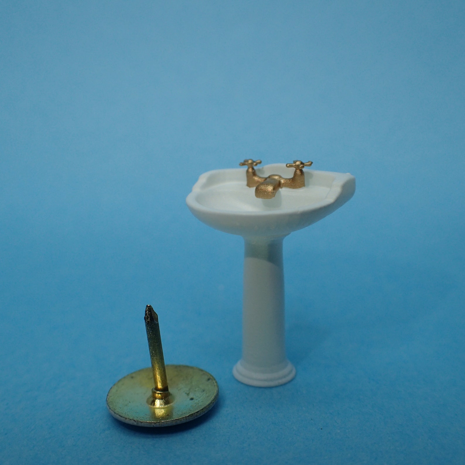 Traditional Bathroom Sink 1/48th Scale | Etsy