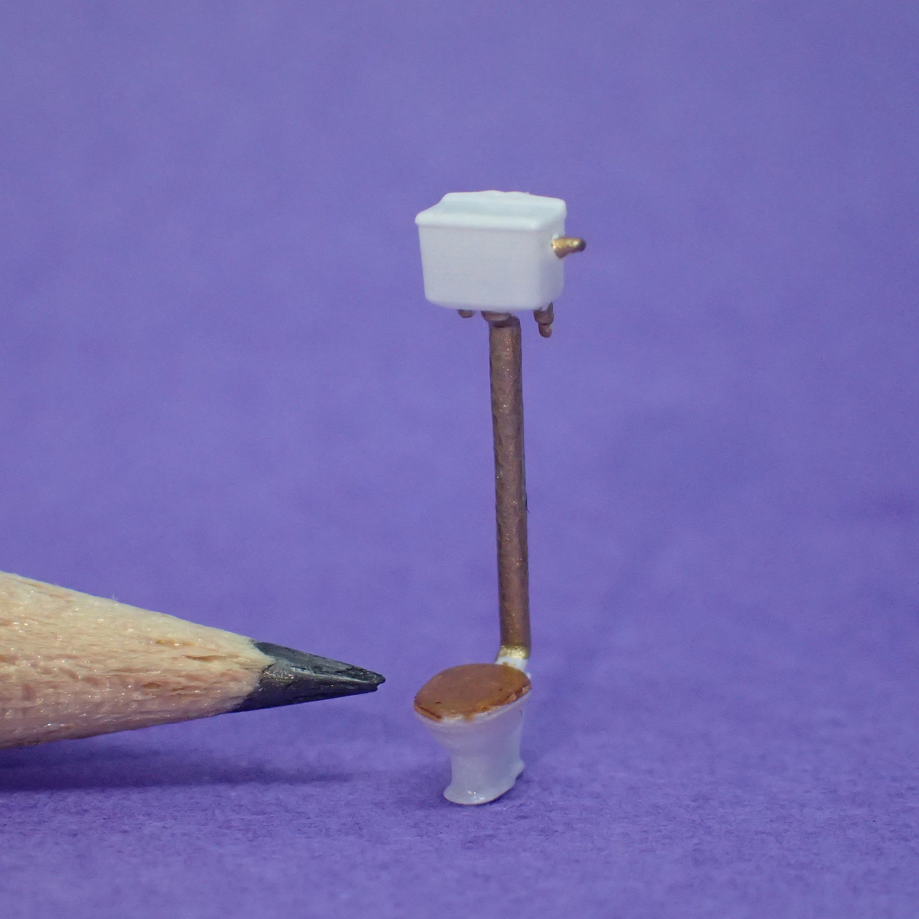 Traditional High Cistern Toilet, 1/144th Scale - Etsy