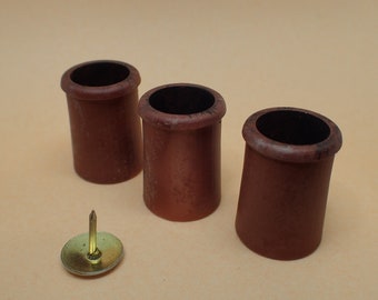 Set of 3 Miniature Chimney Pots kensington Style | Etsy