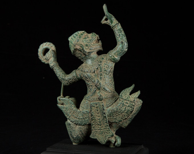 Antique 19th Century Southeast Asia Hindu God Hanuman Statue - Etsy
