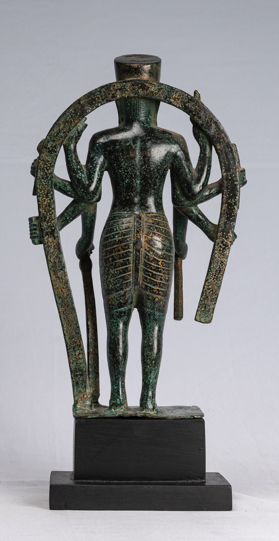 Antique Khmer Style 8 Arm Vishnu Statue Phnom Da Style 38cm/15" - Etsy UK