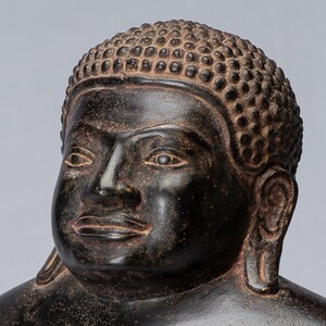 Buddha Statue Antique Thai Style Bronze Happy, Fat, Laughing Buddha ...