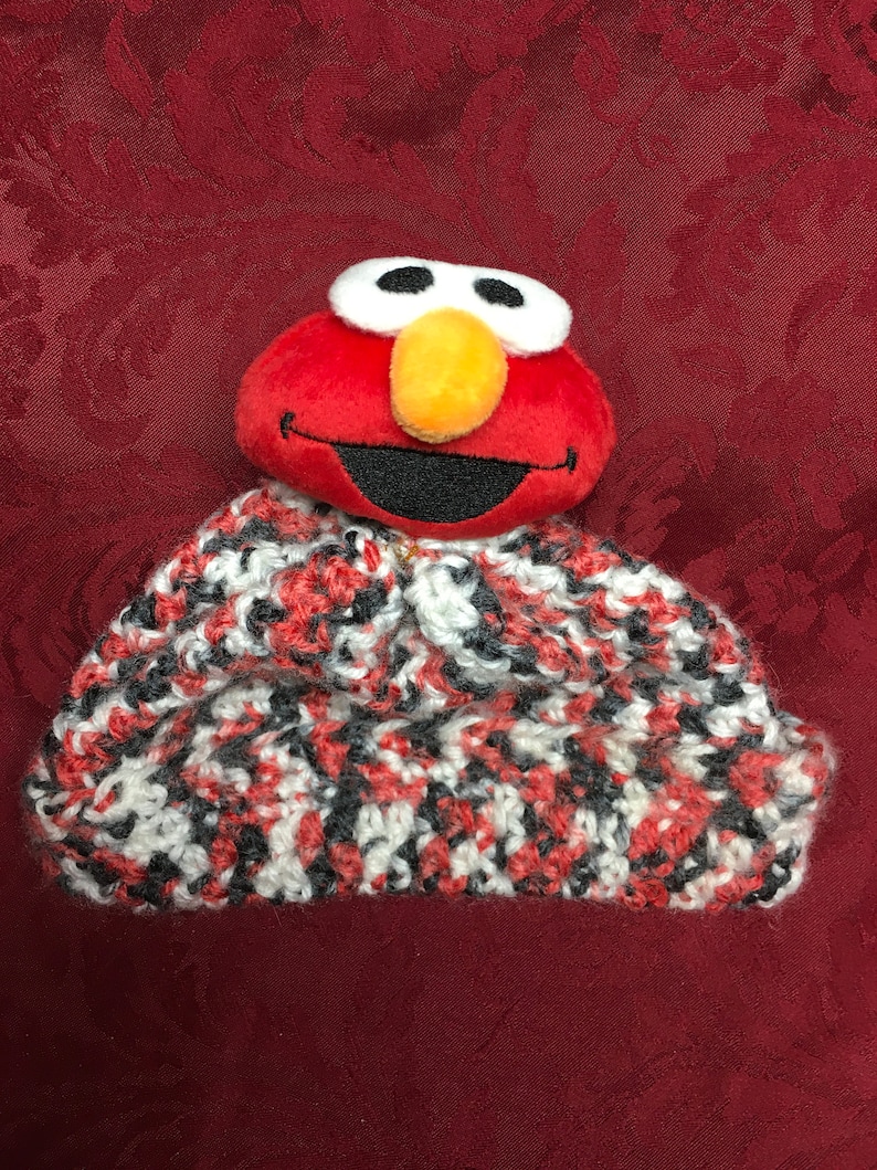 Elmo Beanie - Etsy