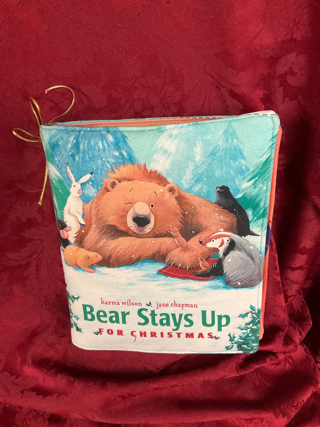 Bear Stays up for Christmas. - Etsy