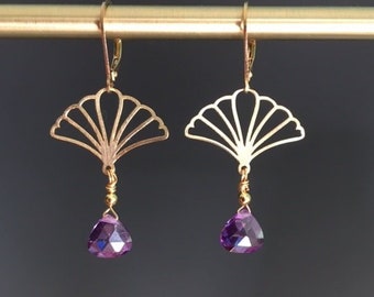 Purple gold jewelry | Etsy
