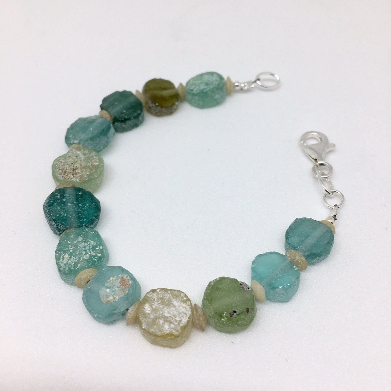 Roman Glass Bracelet - Roman Glass Jewelry - Historical Jewelry ...