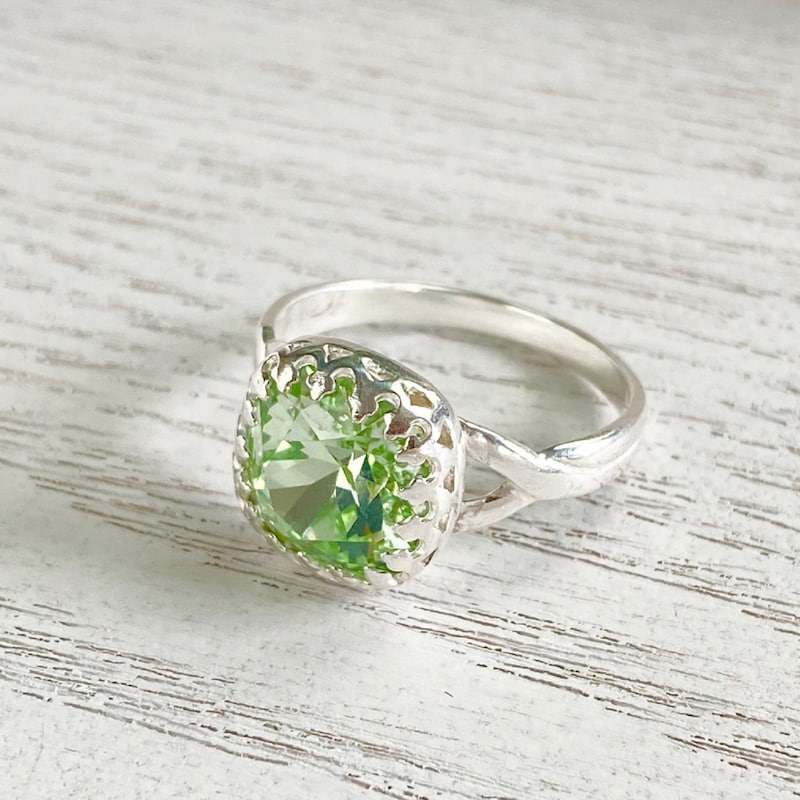 Crystal Rings - Etsy