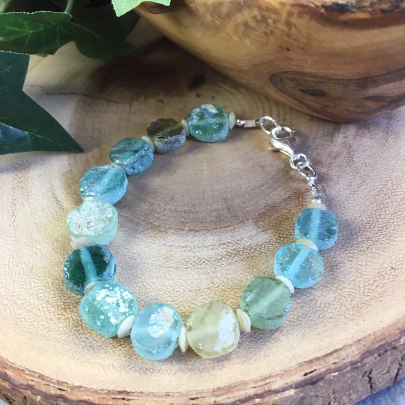 Roman Glass Bracelet - Roman Glass Jewelry - Historical Jewelry ...