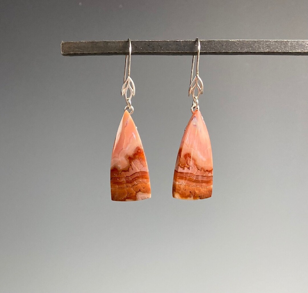 Sugar Palm Root Earrings Palm Root Jewelry Autumn Colors Jewelry Earthy ...